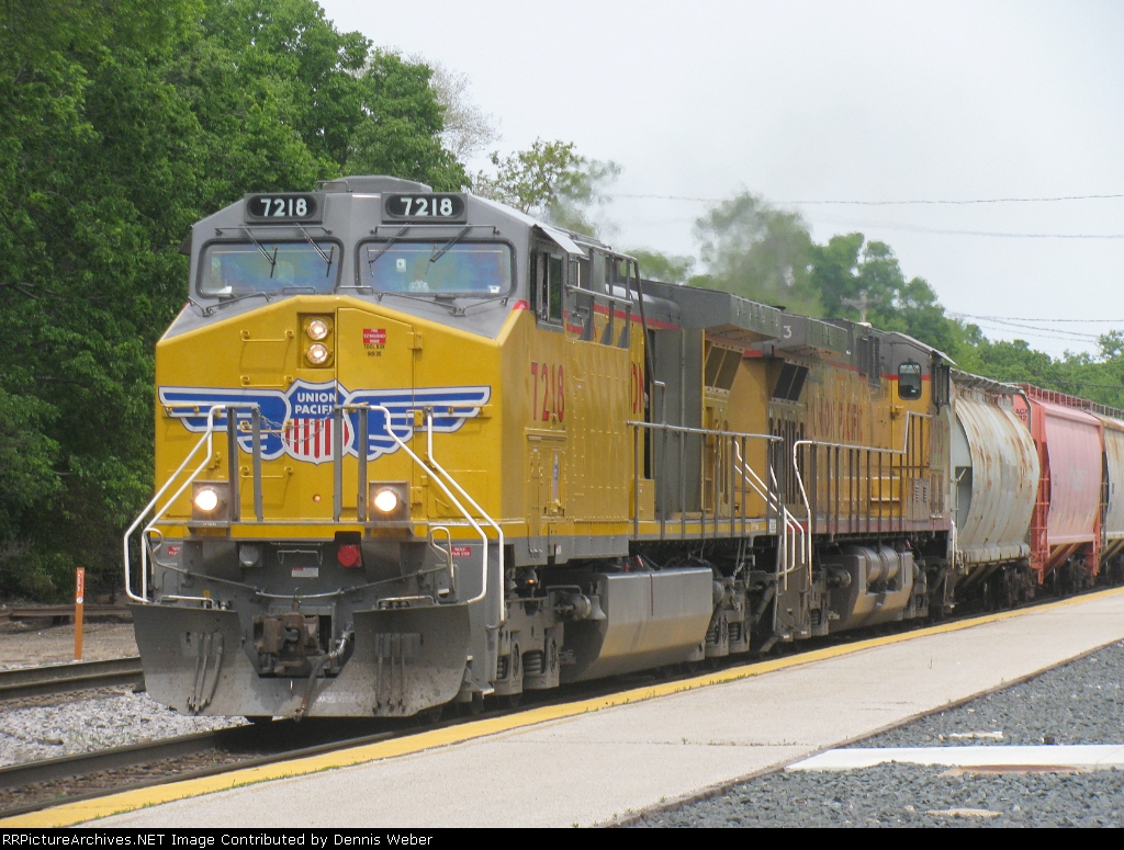 UP 7218, CP's Tomah Sub.